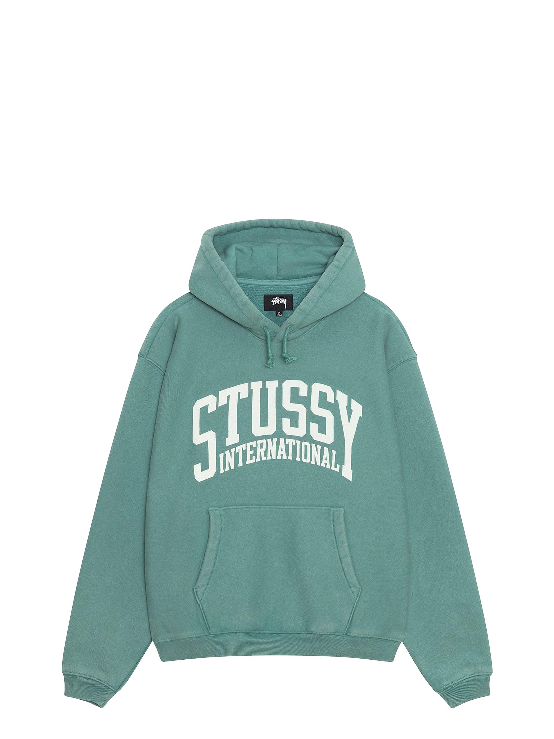 StüSsy X Martine Rose Pigment Dyed Hoodie - Tan | Editorialist