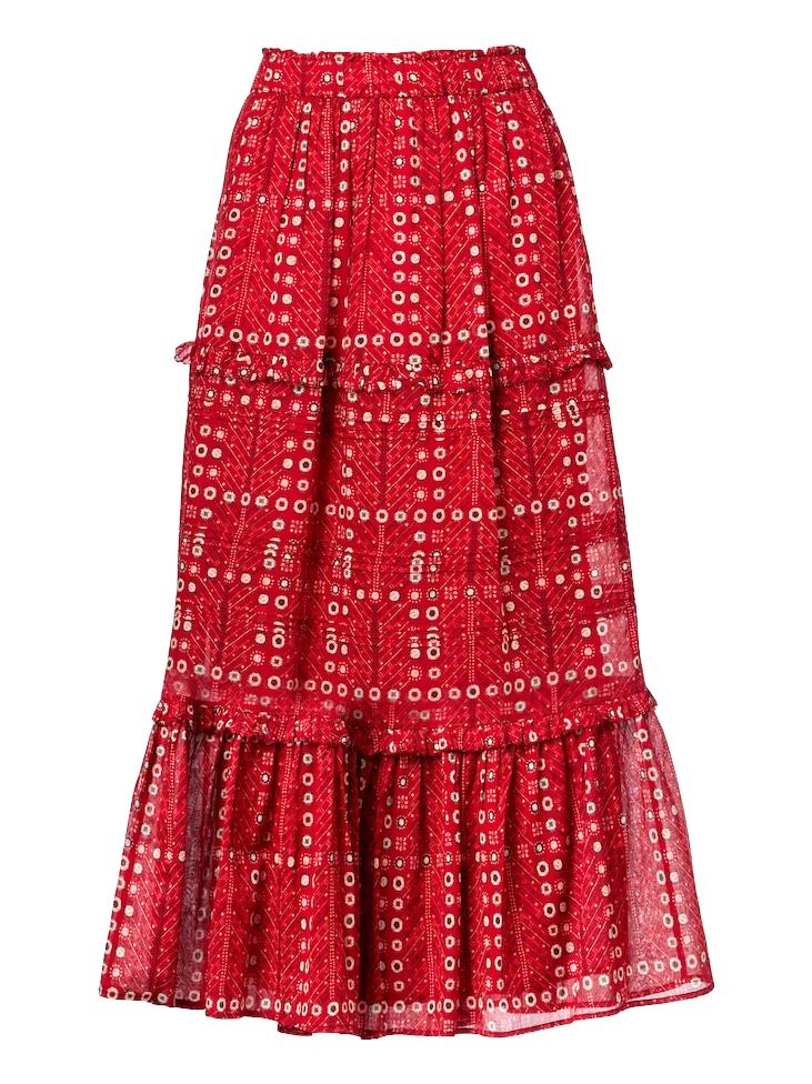 CELINE Celine Cotton Poplin Shirt with Triumphal Embroidery
