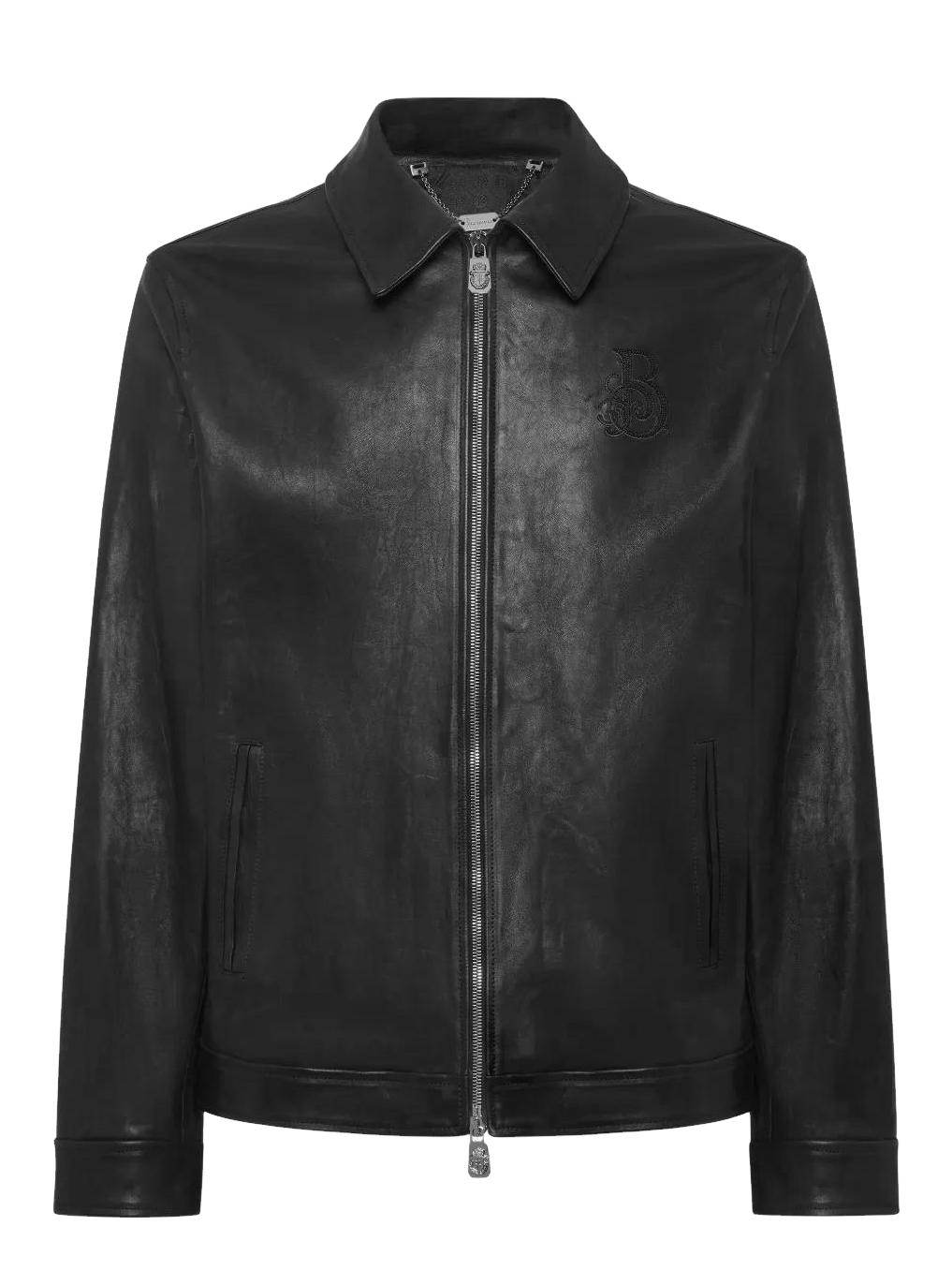BILLIONAIRE Billionaire Logo-Plaque Jacket