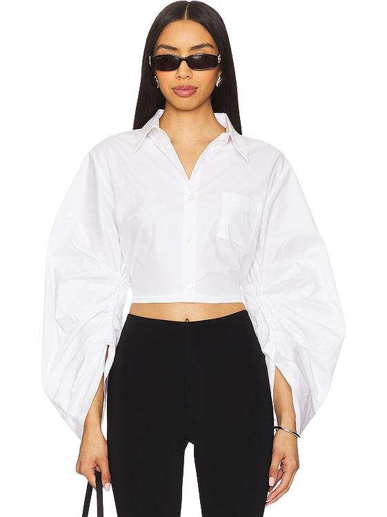 GRLFRND GRLFRND Karolina High-Rise Straight Crop Jeans