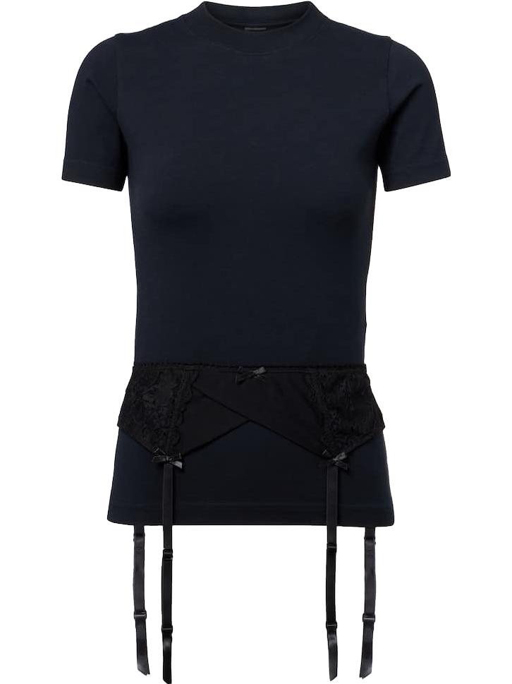BALENCIAGA Balenciaga Lingerie Cotton-Blend Jersey T-Shirt