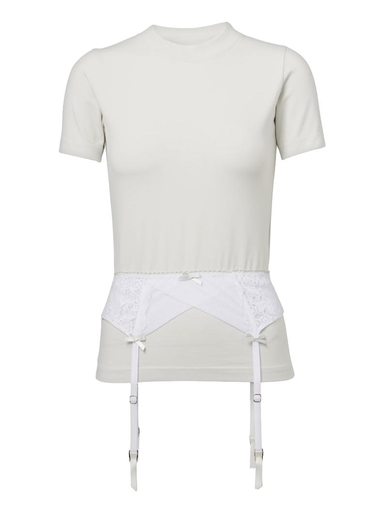 BALENCIAGA Balenciaga Lingerie Cotton-Blend Jersey T-Shirt