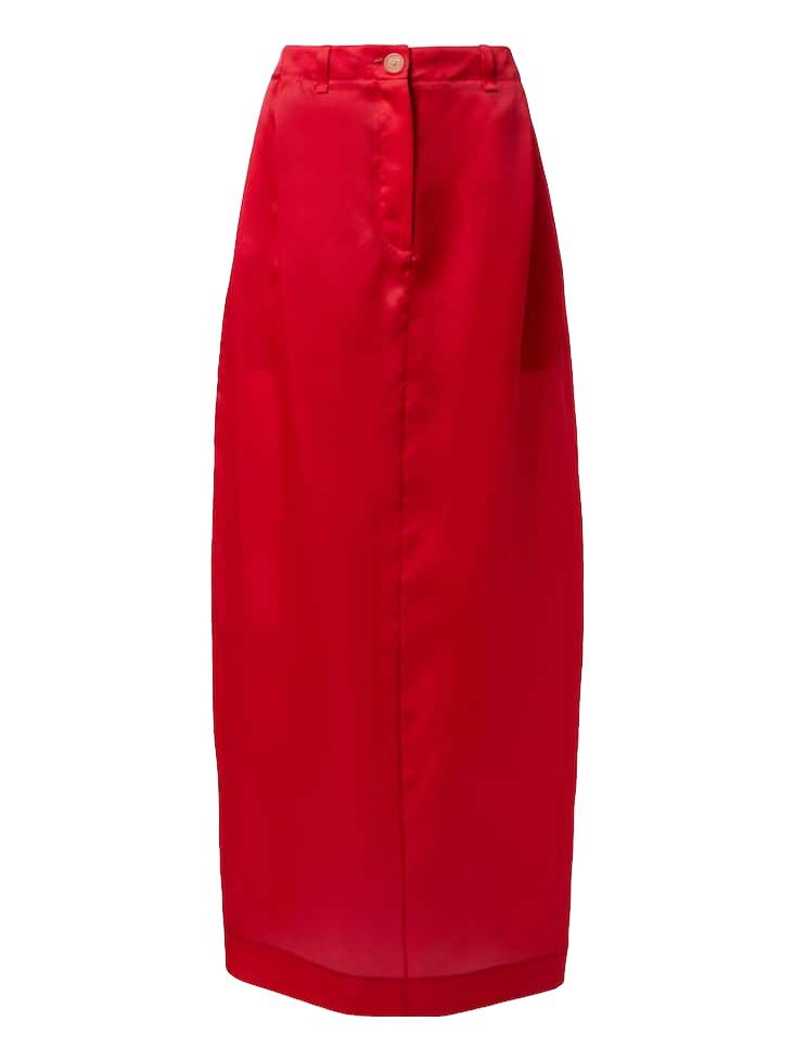 KHAITE KHAITE Keefe Silk-Organza Shirt