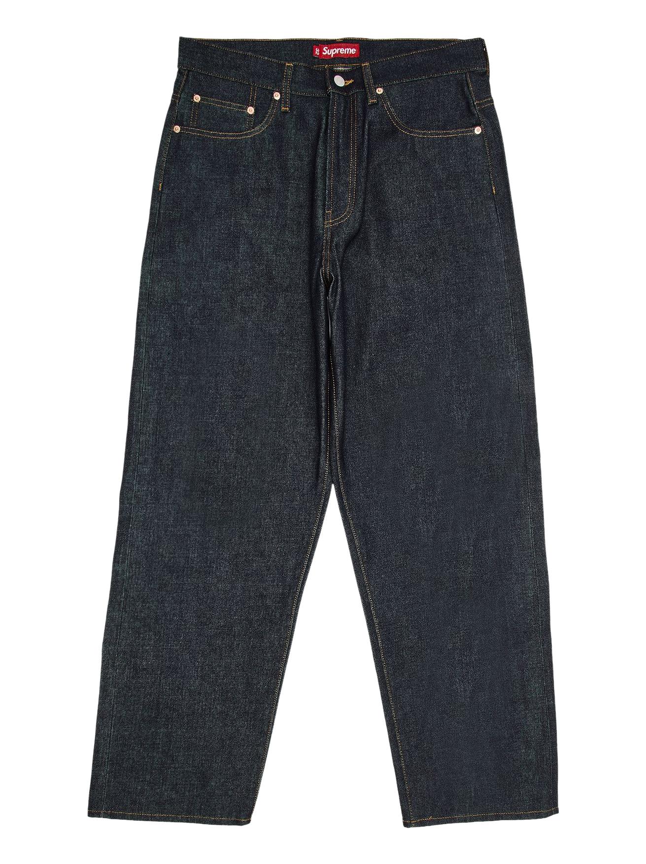 Supreme Rigid Baggy Selvedge Jean - Rigid Indigo | Editorialist