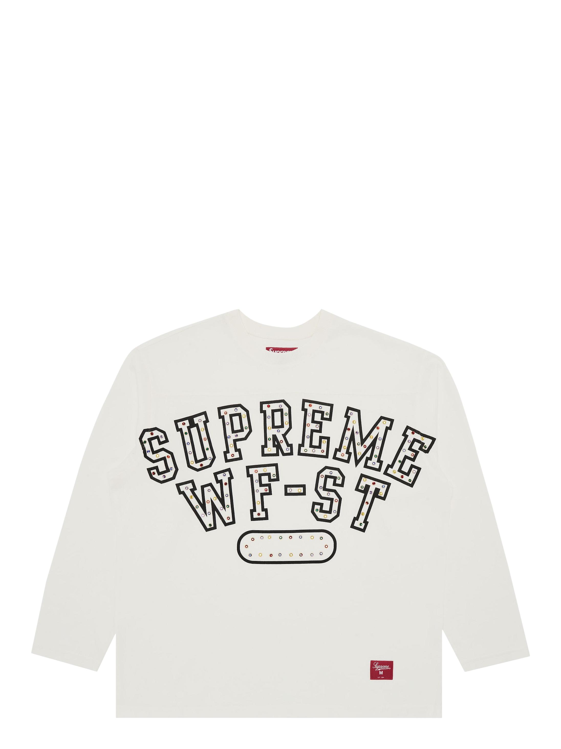 Supreme Athletic Studded Long Sleeve Top - Blue | Editorialist