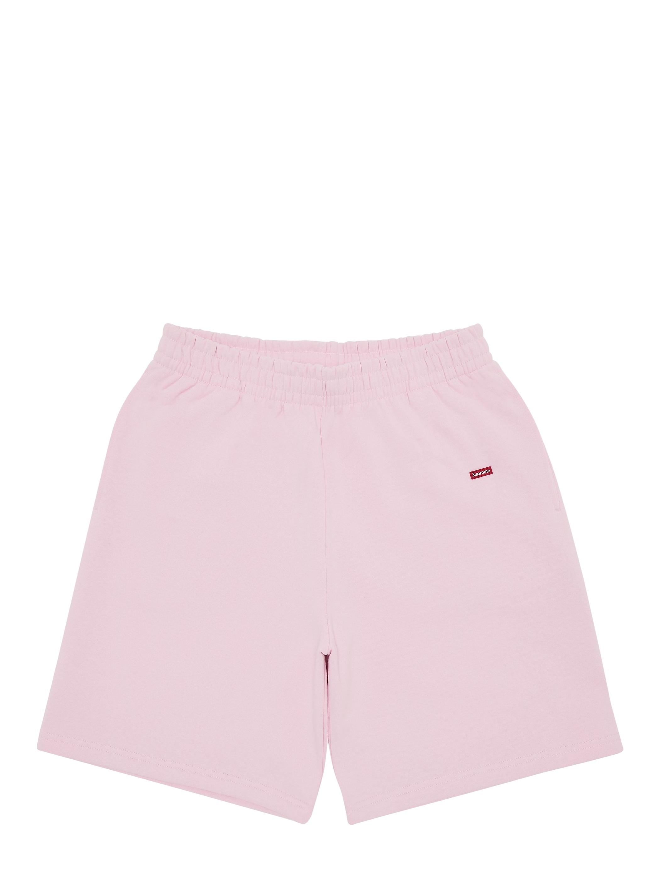 Supreme Small Box Sweatshorts - Pink | Editorialist