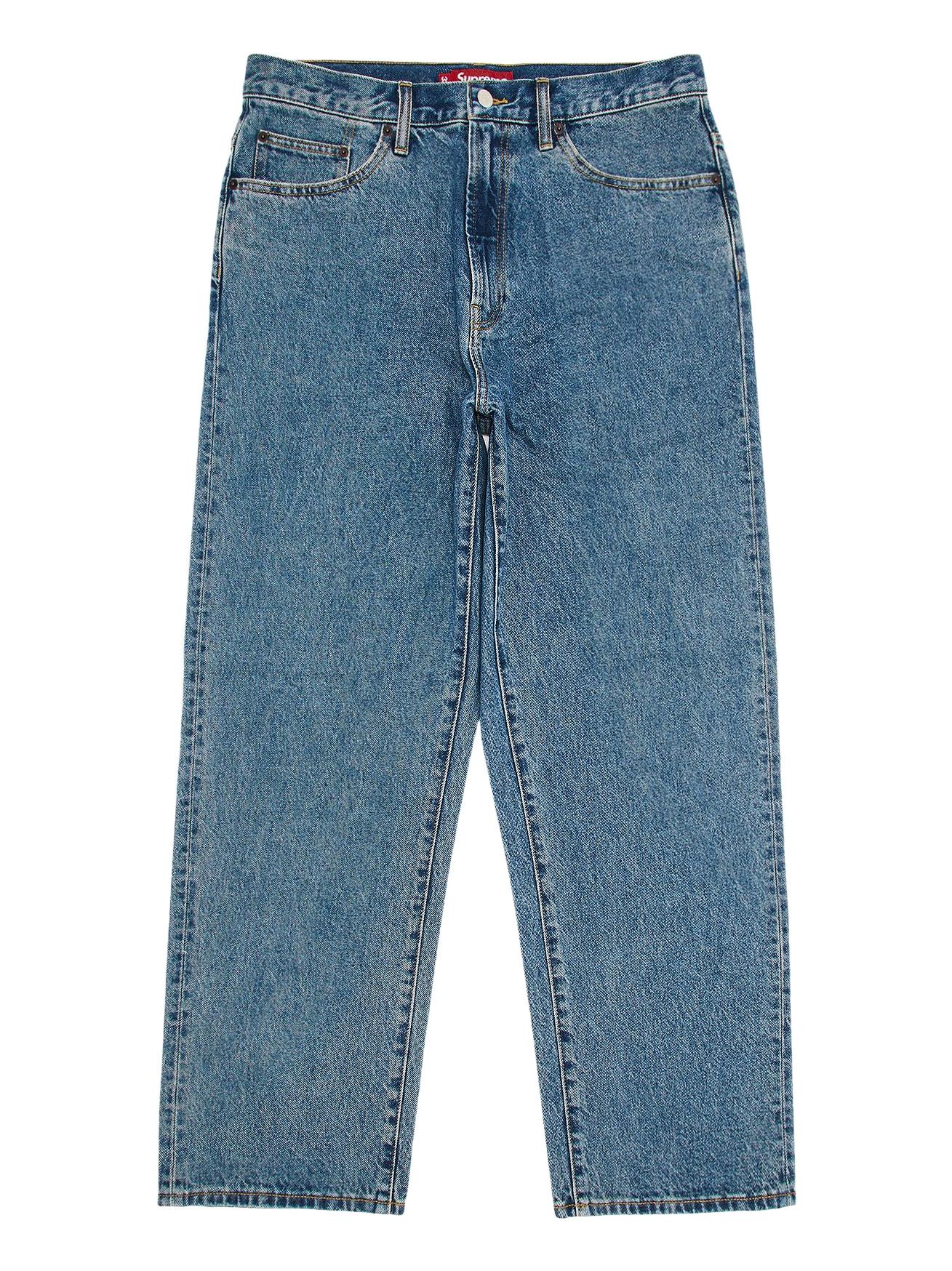 Supreme Washed Indigo Baggy Jean - Blue | Editorialist