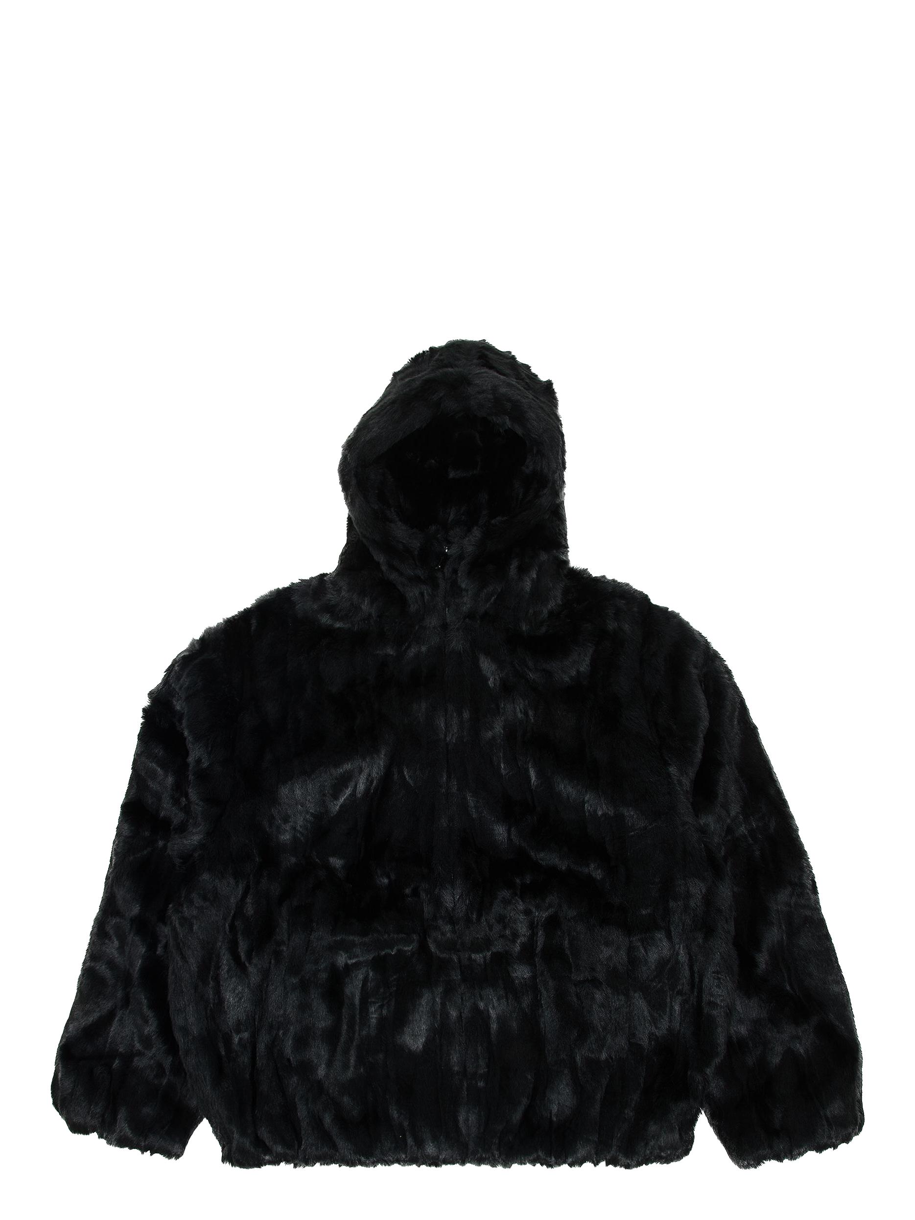 Supreme Bandana Faux Fur Bomber Jacket - Pink | Editorialist