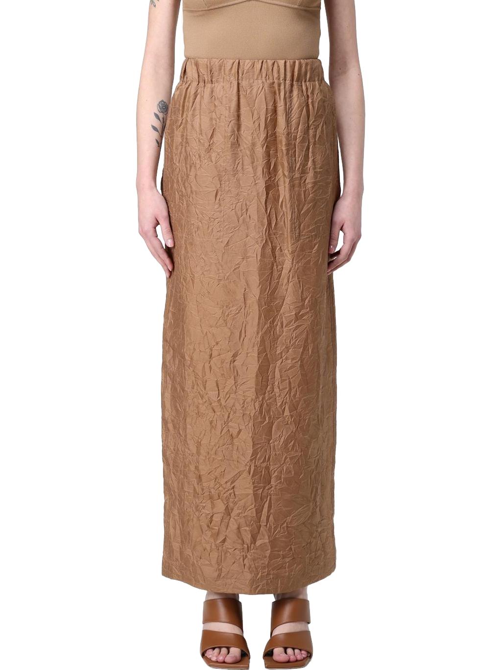 MAISON MARGIELA Mm6 Maison Margiela Sleeveless Draped Top with Digital Signature