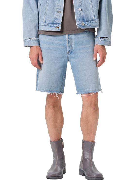 AGOLDE AGOLDE Anson Raw Hem Denim Shorts