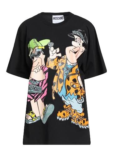 MOSCHINO Printed Organic Cotton Jersey T-Shirt
