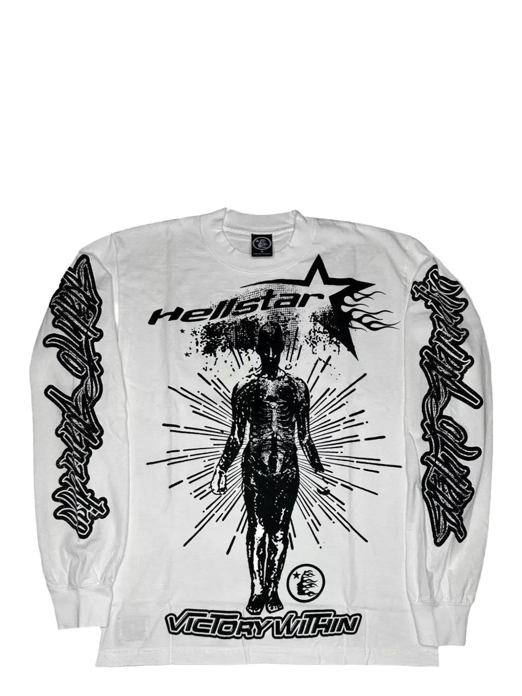 Hellstar Inner Star T-Shirt - White | Editorialist