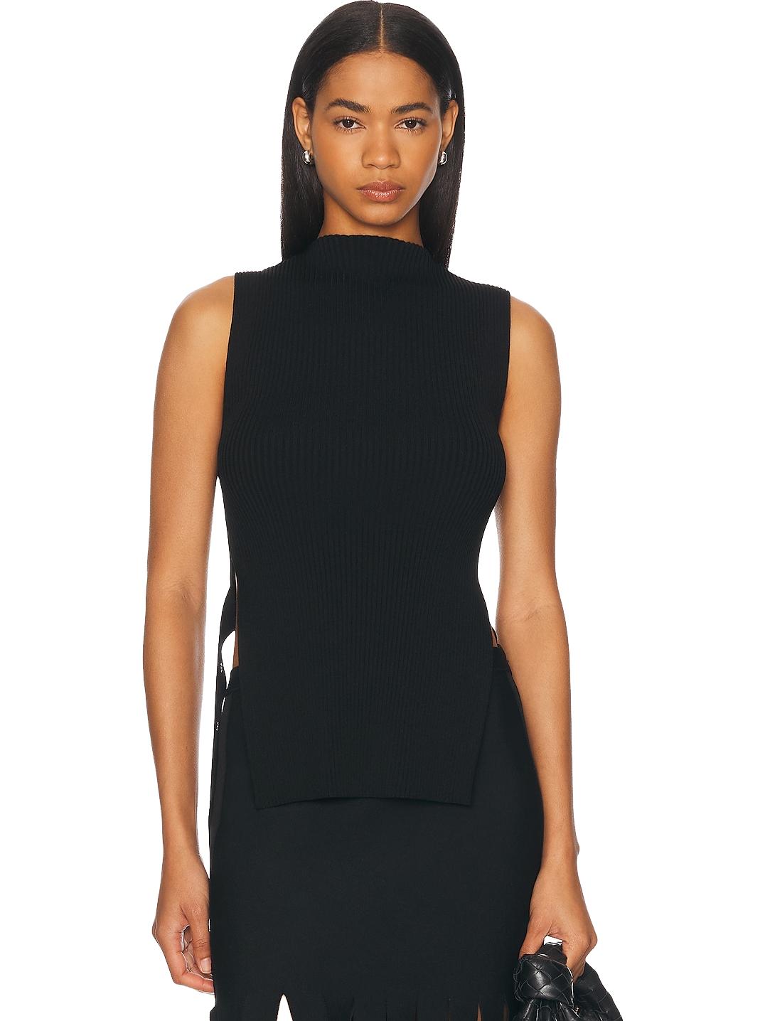 ST. AGNI ST. AGNI Paper Bag Waist Wide Leg Trousers
