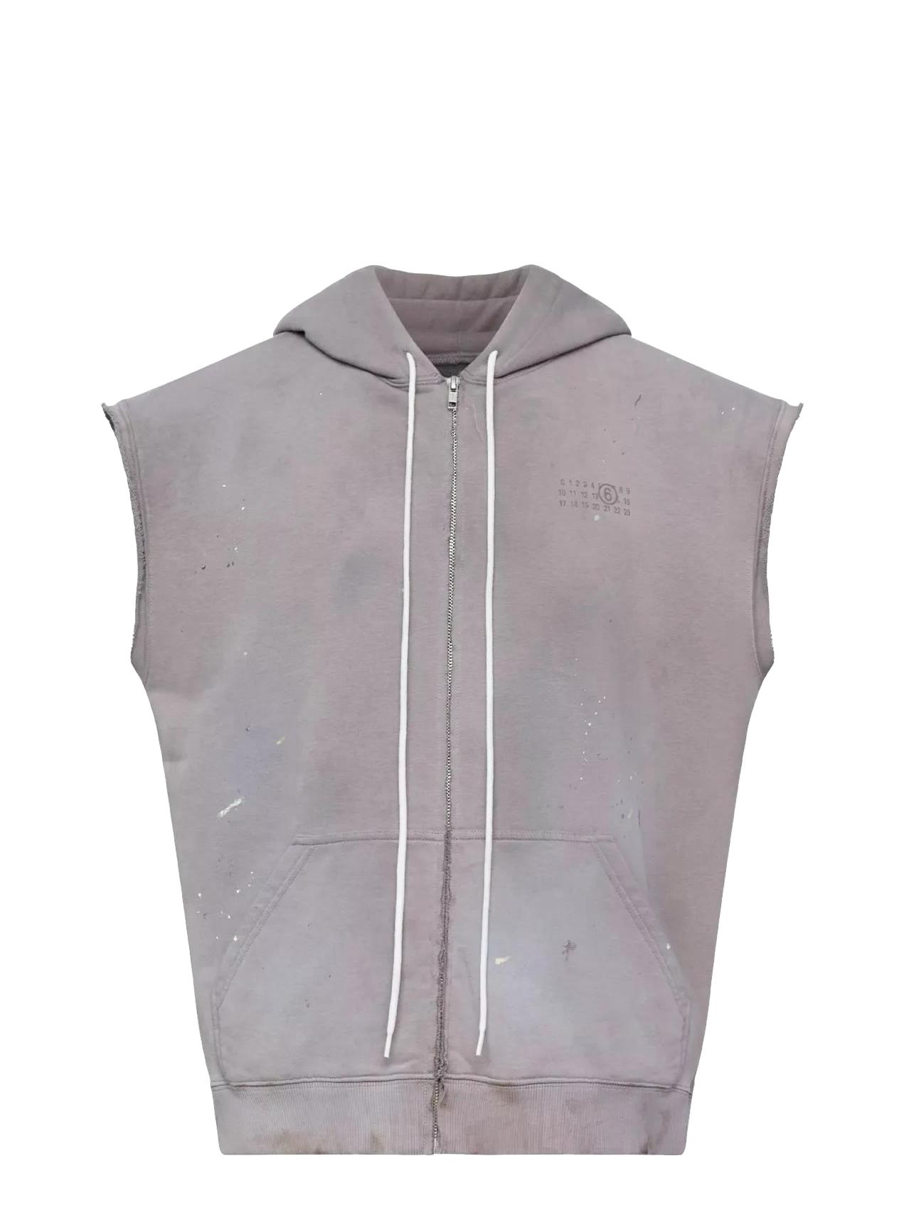 MAISON MARGIELA MM6 Maison Margiela Numbers-Motif Hoodie