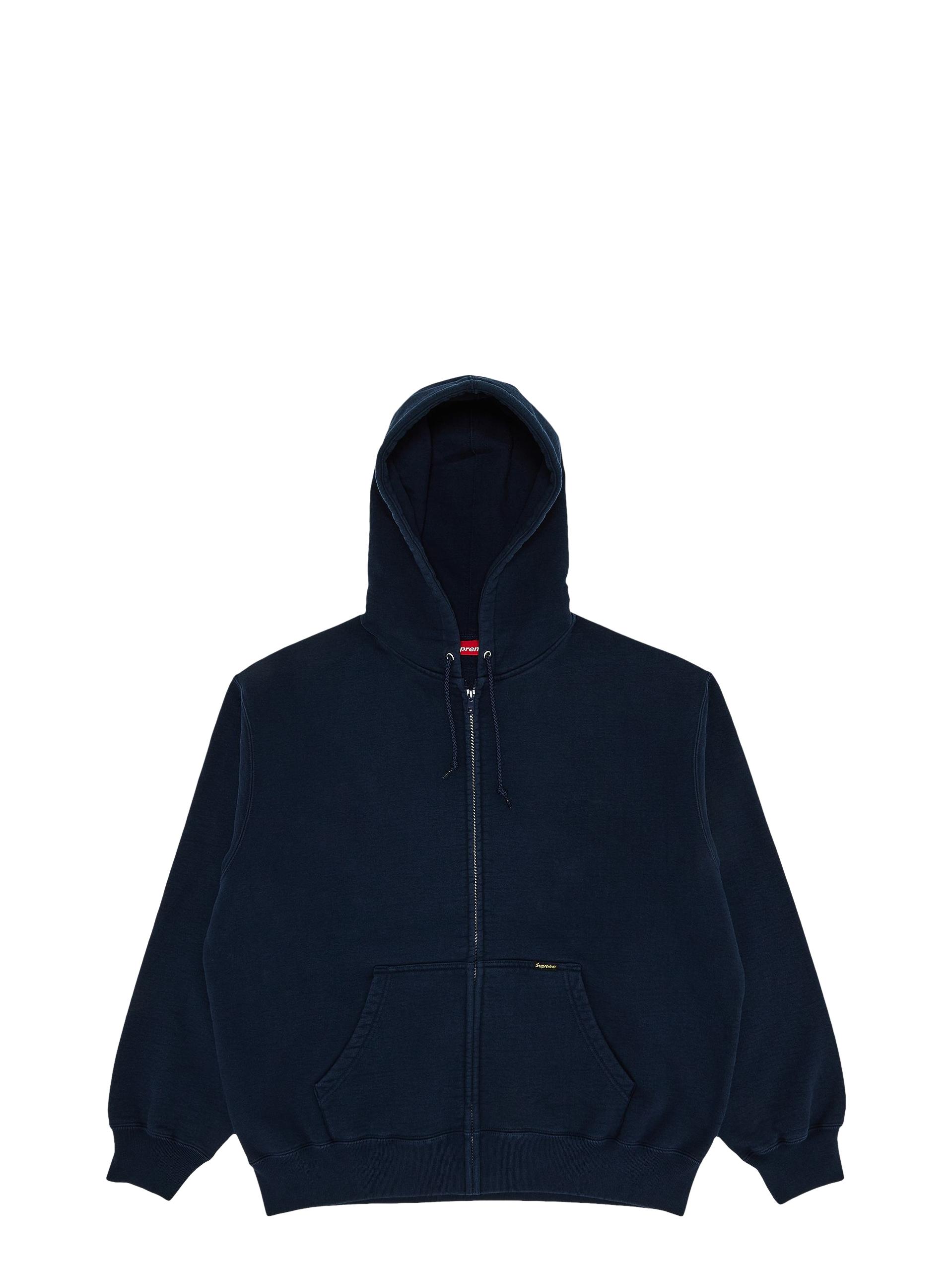 Supreme Work Zip Up Hooded Sweatshirt - Blue | Editorialist