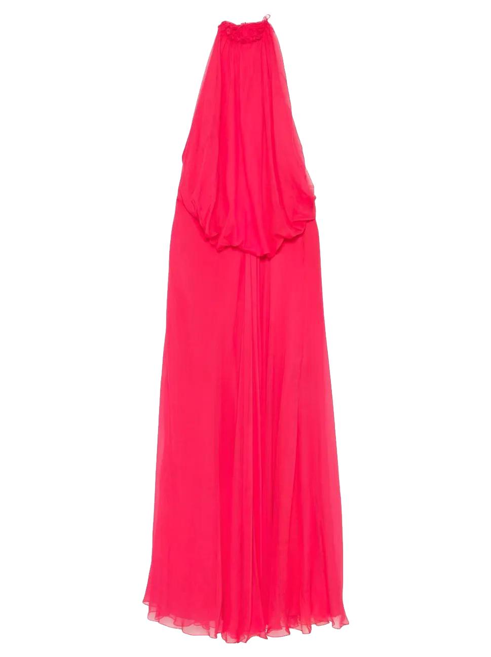 ALBERTA FERRETTI Halterneck Maxi Dress