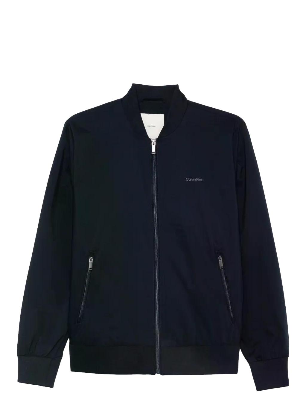 CALVIN KLEIN Logo-Print Bomber Jacket