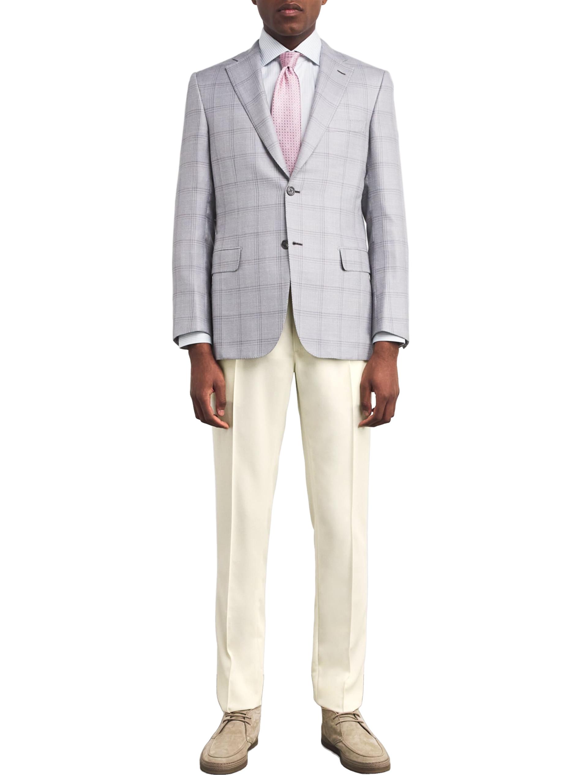 BRIONI Virgin Wool Twill Melbourne Trousers