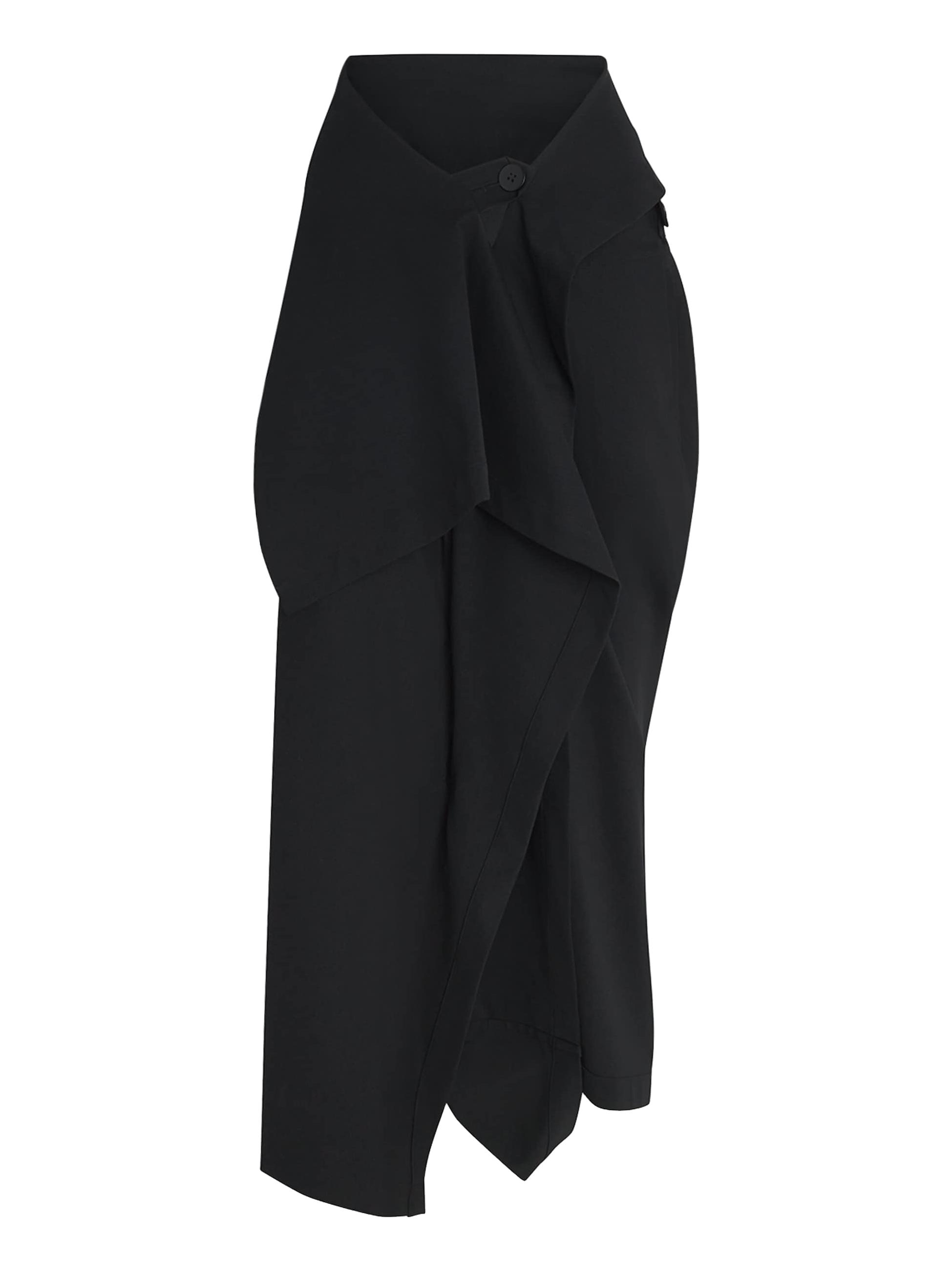 ISSEY MIYAKE Asymmetric Wide-Leg Trousers
