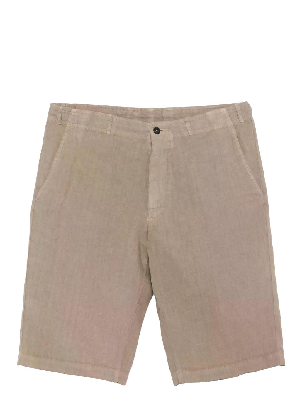 CORNELIANI Linen Shorts