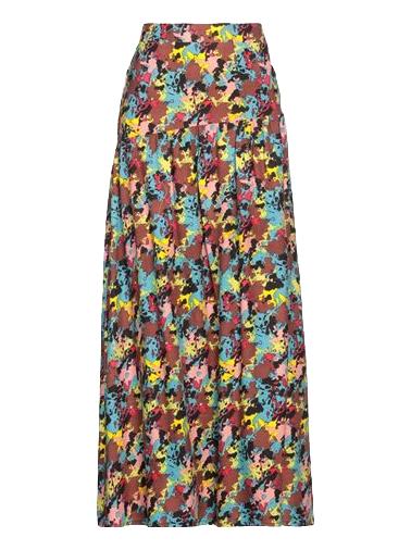 ZADIG&VOLTAIRE Zadig&Voltaire Pink Floral Print Midi Skirt