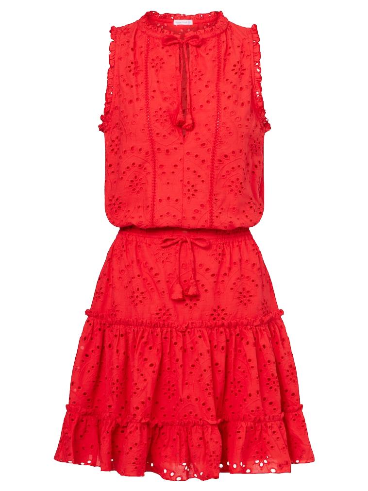 POUPETTE ST BARTH clara broderie anglaise cotton minidress