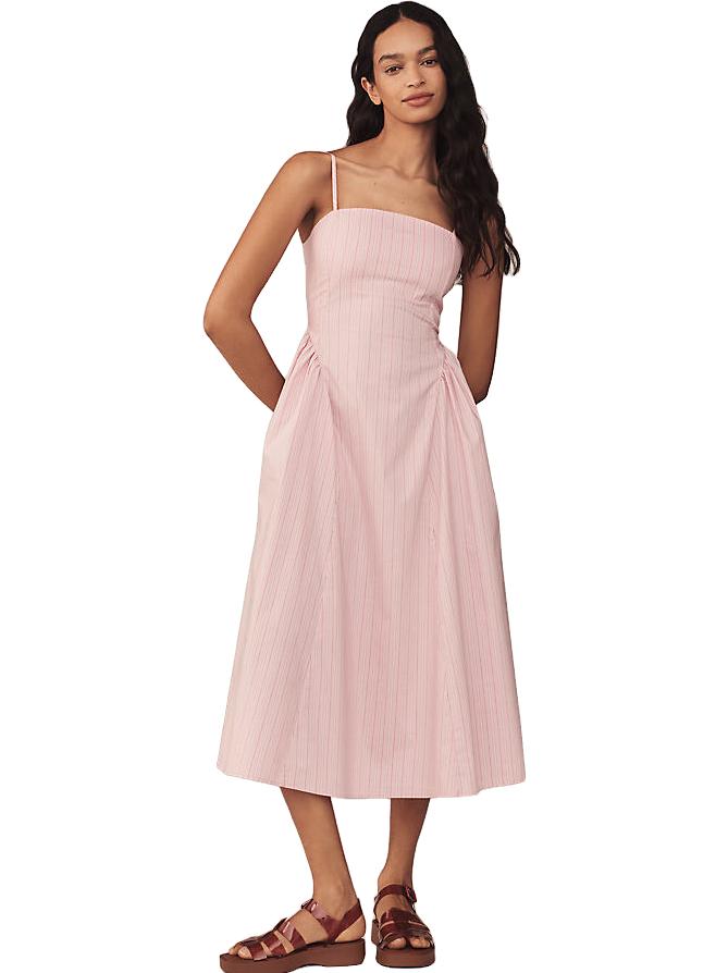 slim fit dress slacks Hatch Women's The Maeve Maternity Dress - Java
