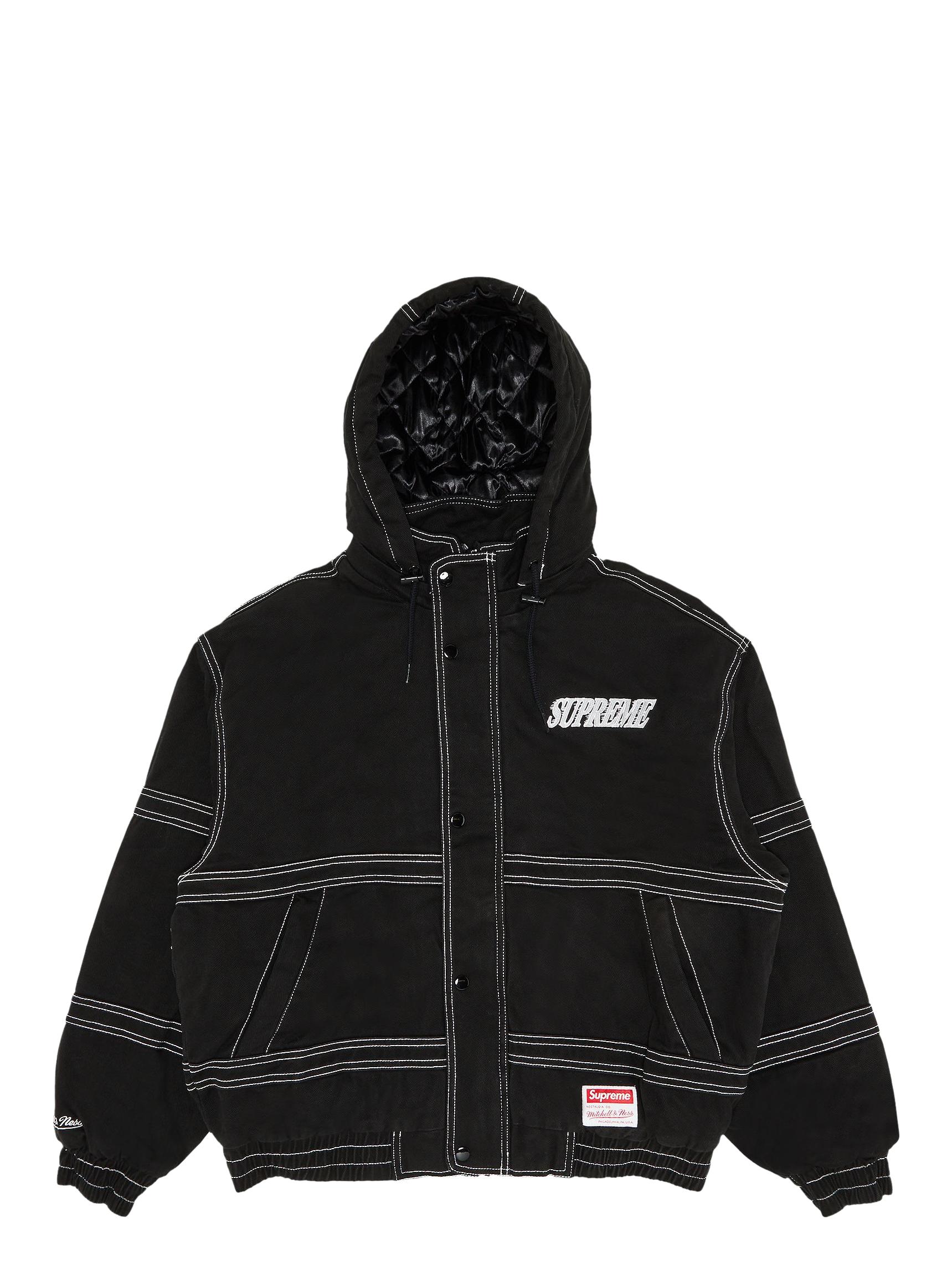 Supreme X Antihero Stadium Jacket - Black | Editorialist
