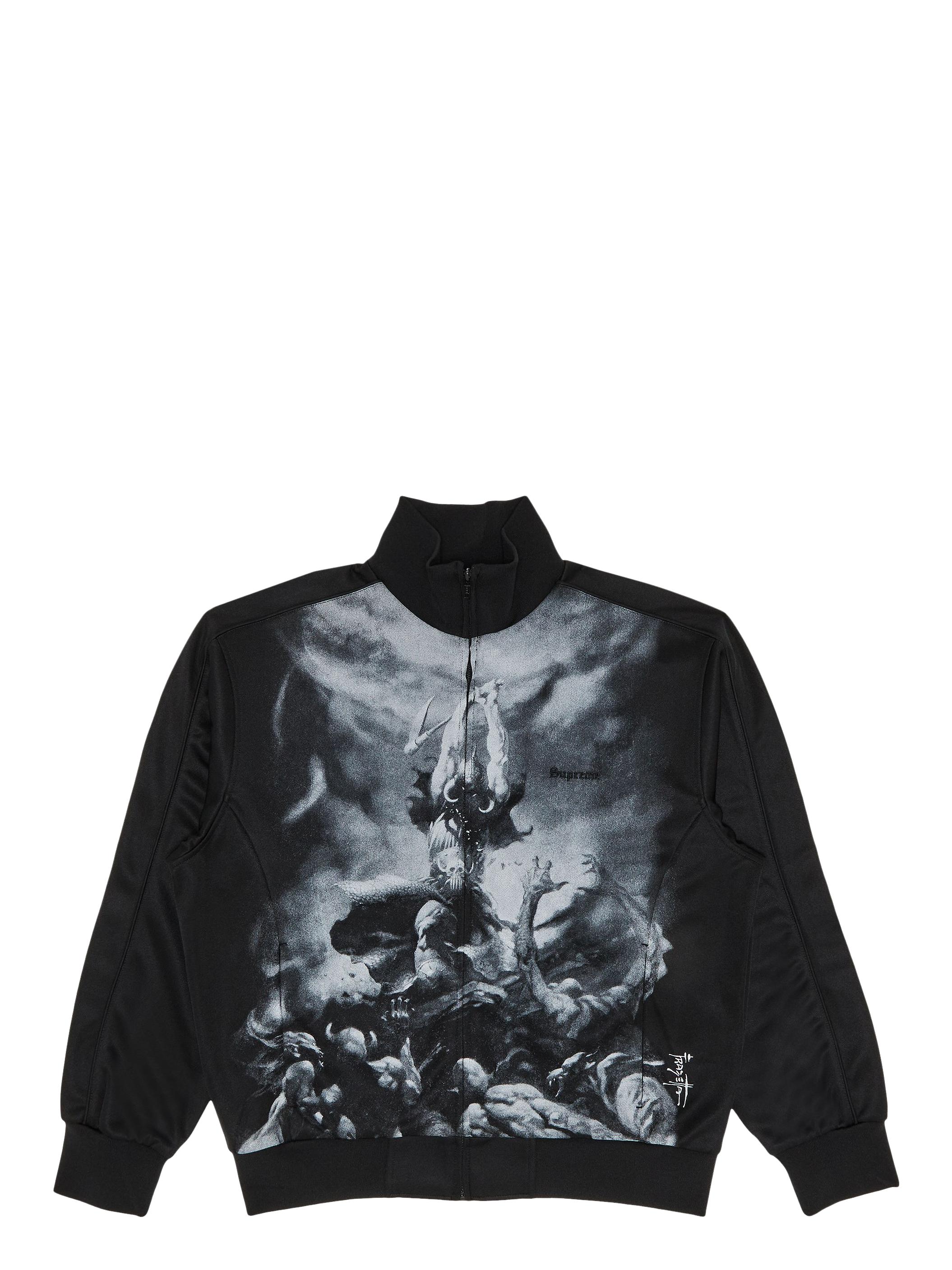 Supreme X Frank Frazetta Track Jacket - Black | Editorialist