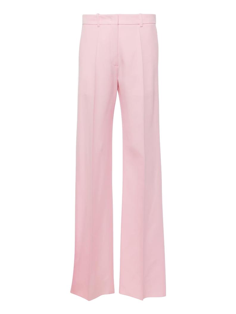 VALENTINO wool and silk wide-leg pants