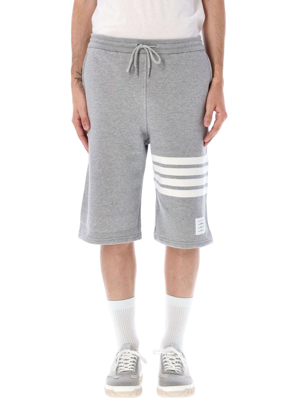 THOM BROWNE Thom Browne Four-Bar Stripe Jersey Shorts