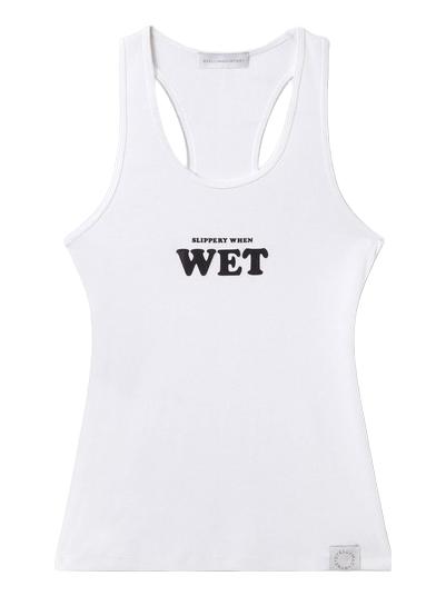 Yeezy X Mowalola Wet Tank In White | Editorialist