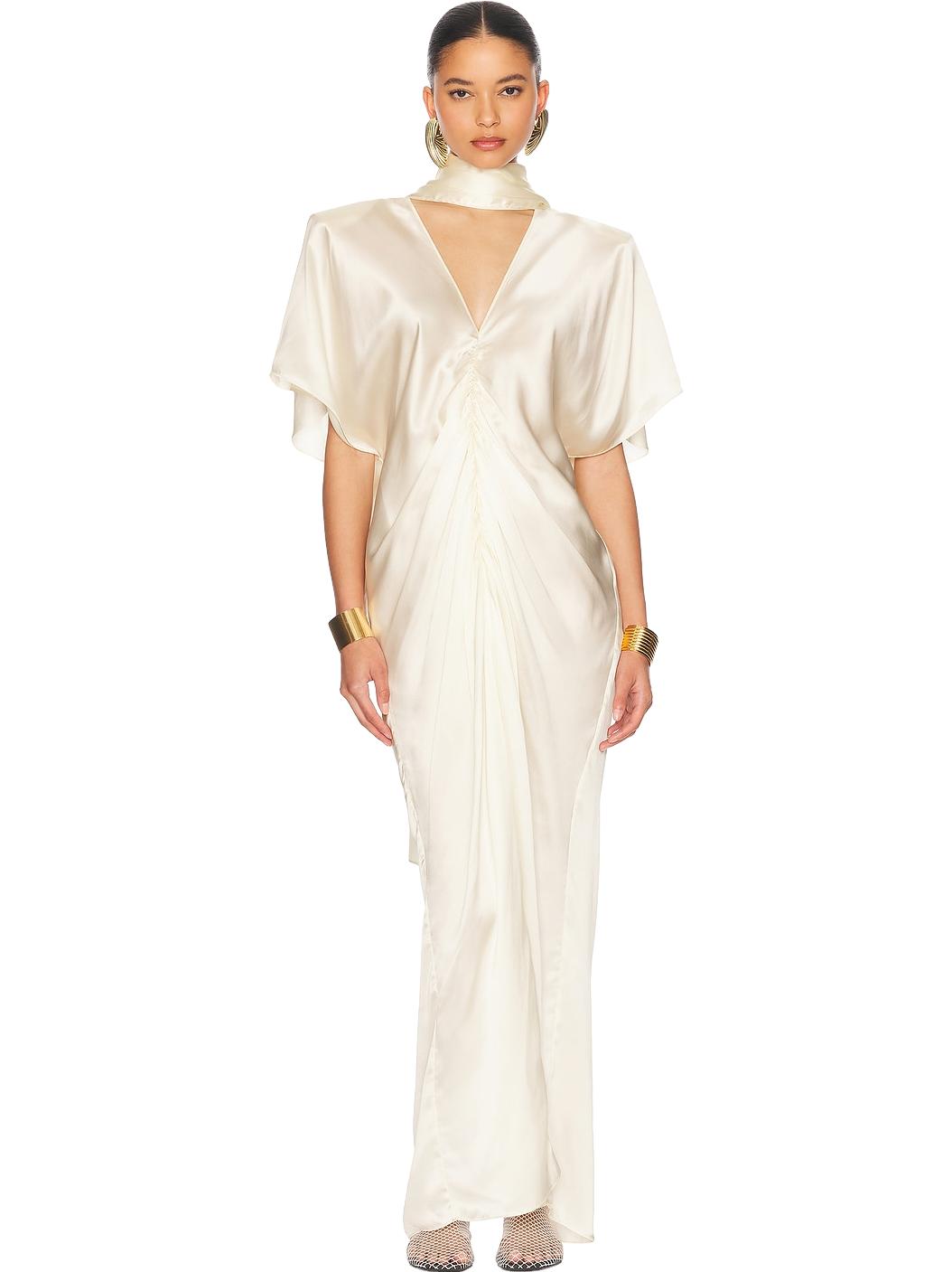 Helsa The Lotta Dress - Cream | Editorialist