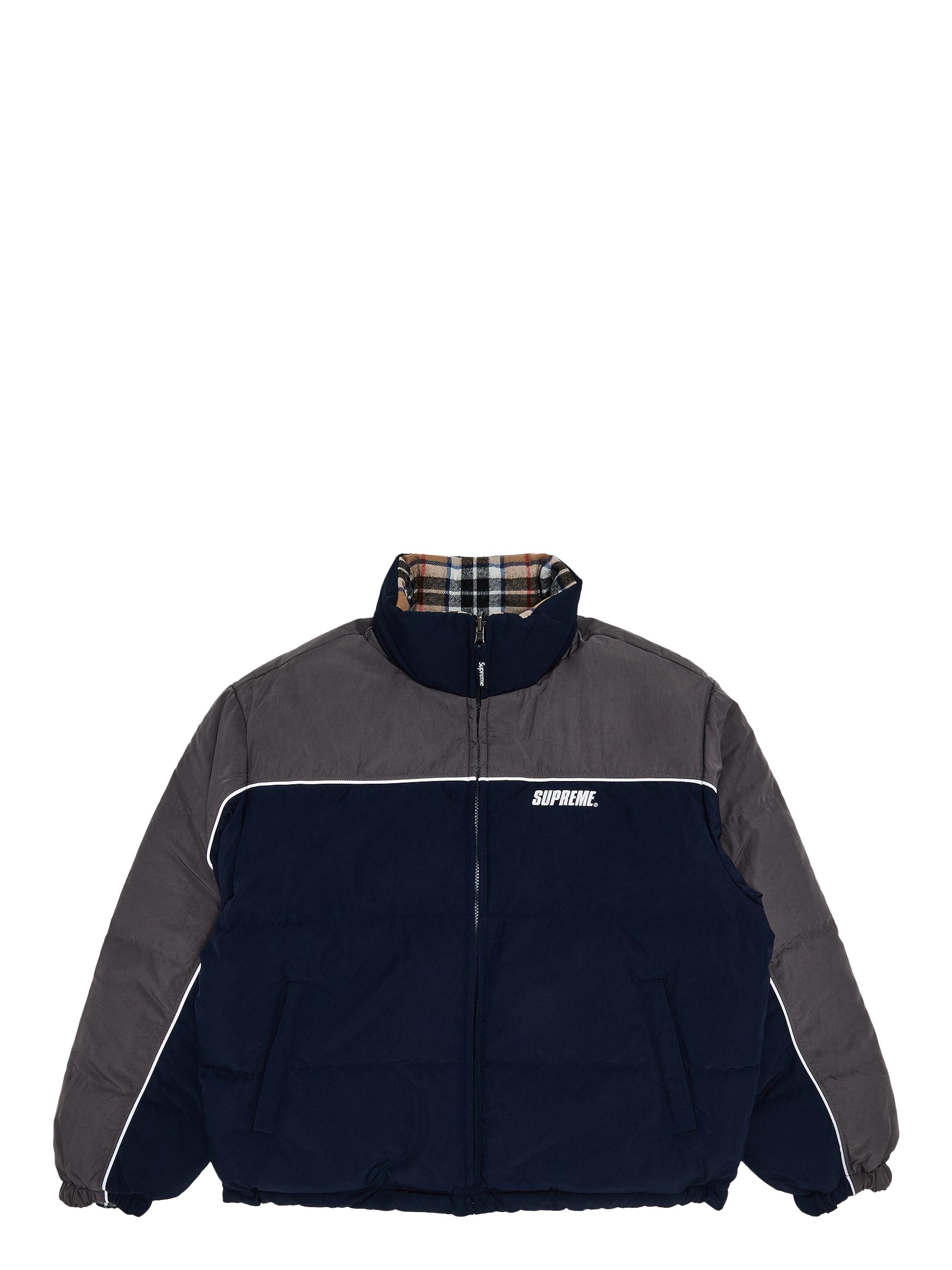 ジャケット・アウター Supreme Reversible Puffer Jacket Navy Supreme Reversible Puffer Jacket Navy Men's - FW24 - US