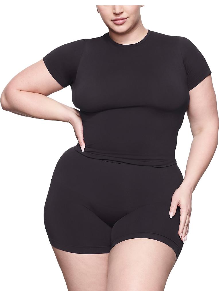 SKIMS high waisted stirrup legging | black | 2xs | the essential collection