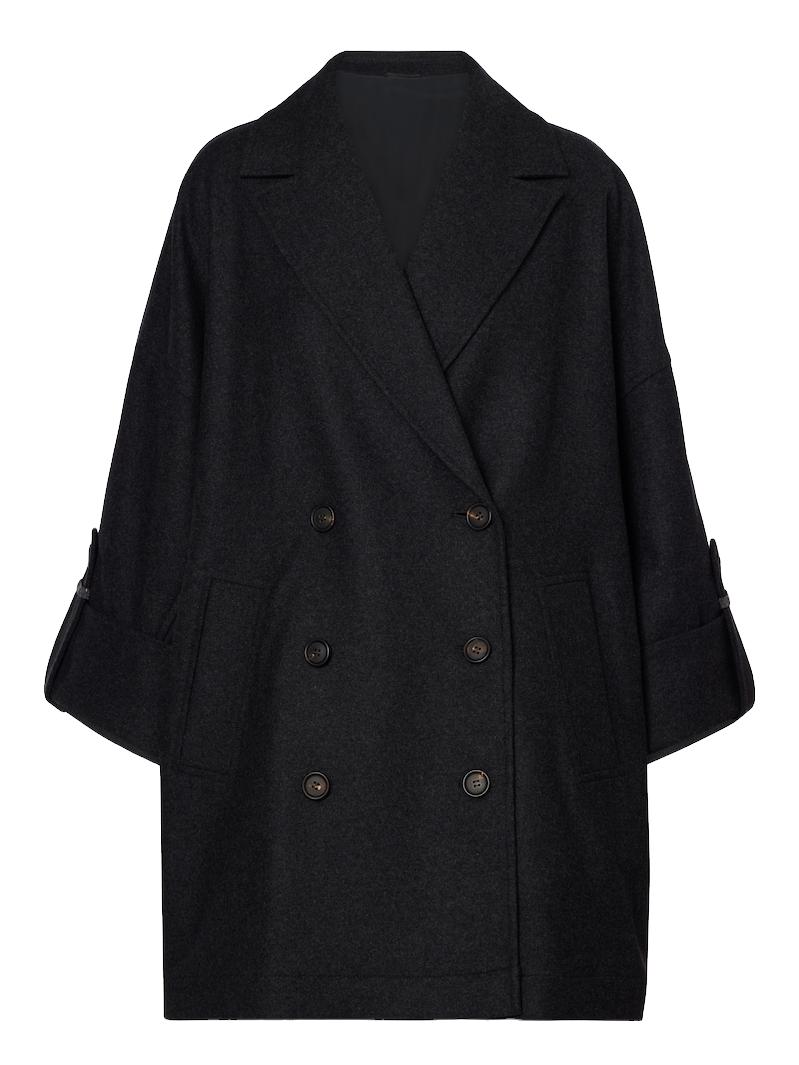 BRUNELLO CUCINELLI Oversized Wool Coat