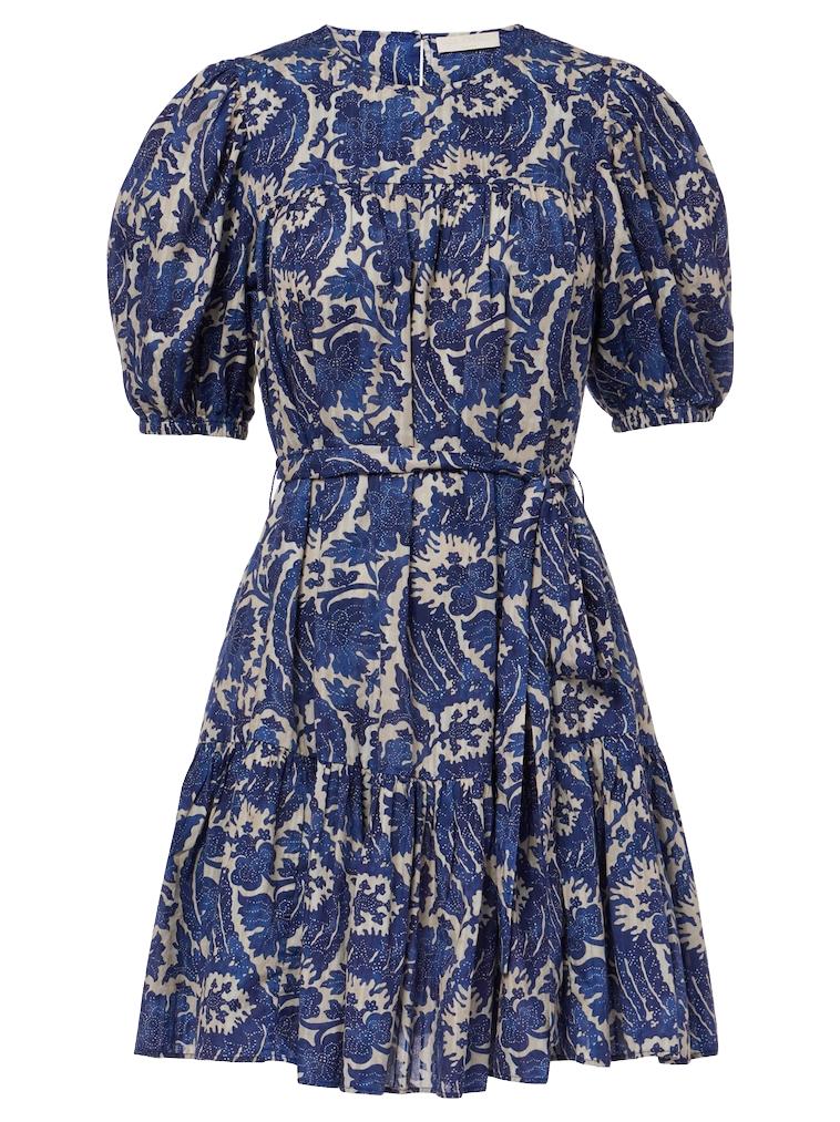 ULLA JOHNSON rosalie printed cotton-blend minidress