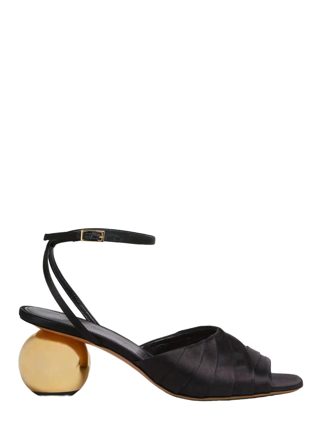JACQUEMUS La Pochette Salon Leather Clutch