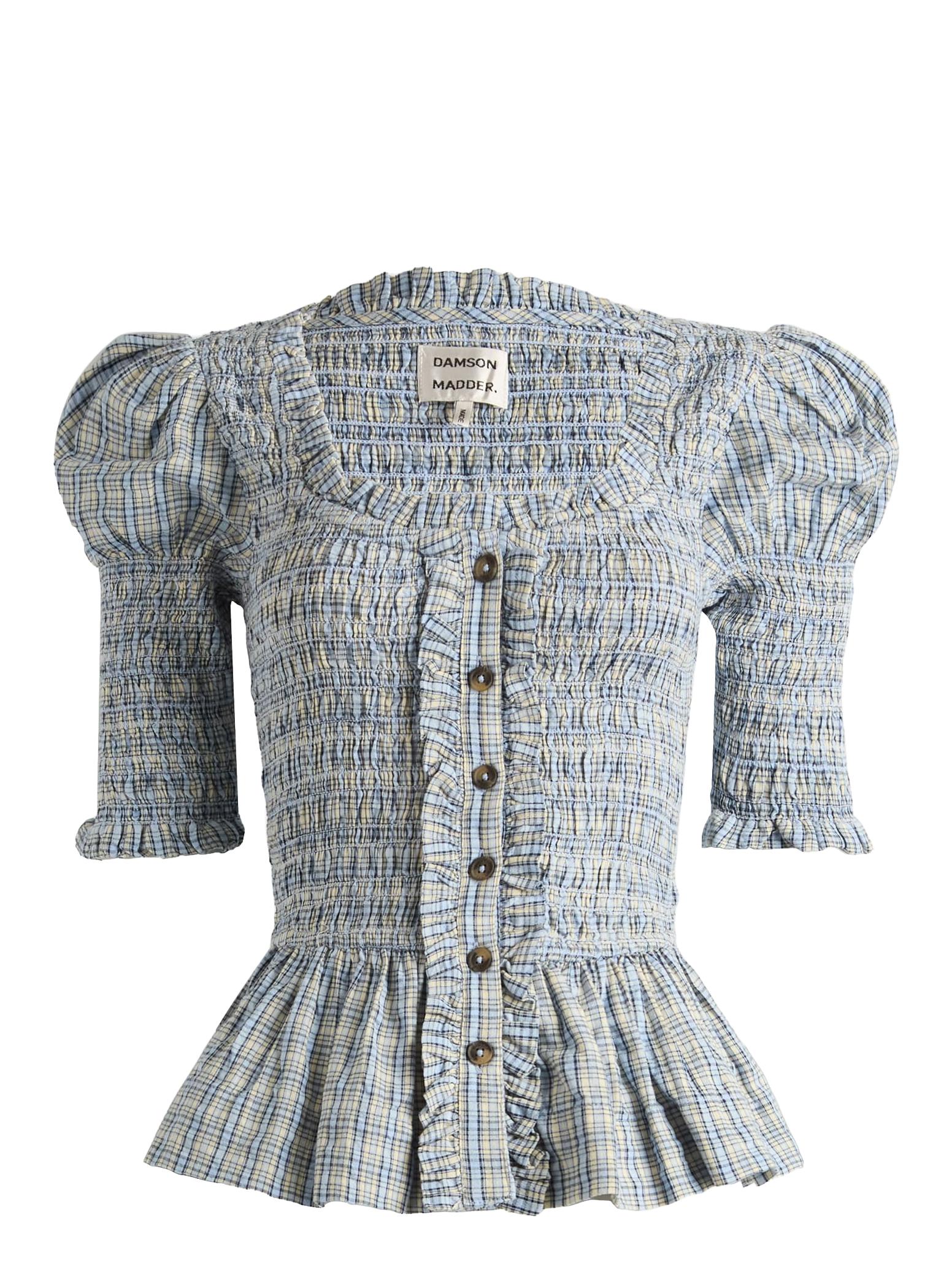 DAMSON MADDER Mansi Shirred Blouse
