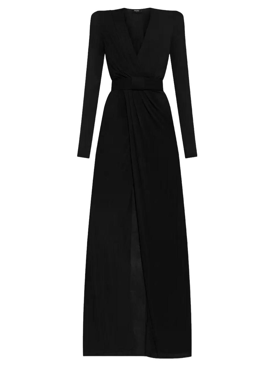 DSQUARED2 Wrap-front Long-sleeve Dress