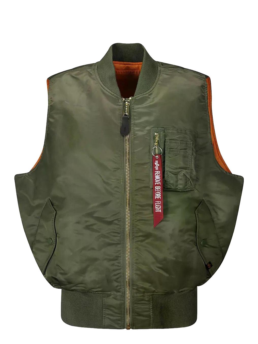 Alpha Industries Ma-1 Heritage Vest - Green | Editorialist