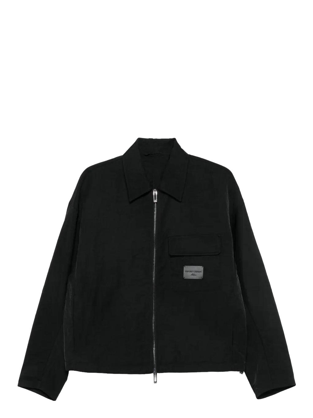 EMPORIO ARMANI Logo-Patch Jacket