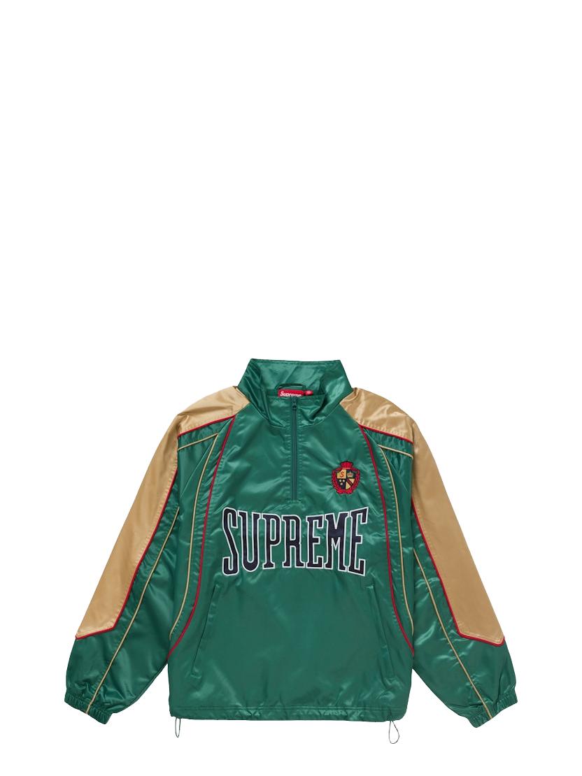 Supreme Martine Rose Velour Track Jacket - Green | Editorialist