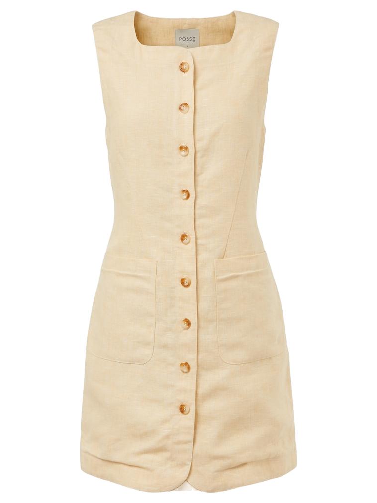 POSSE POSSE Emma Linen Minidress