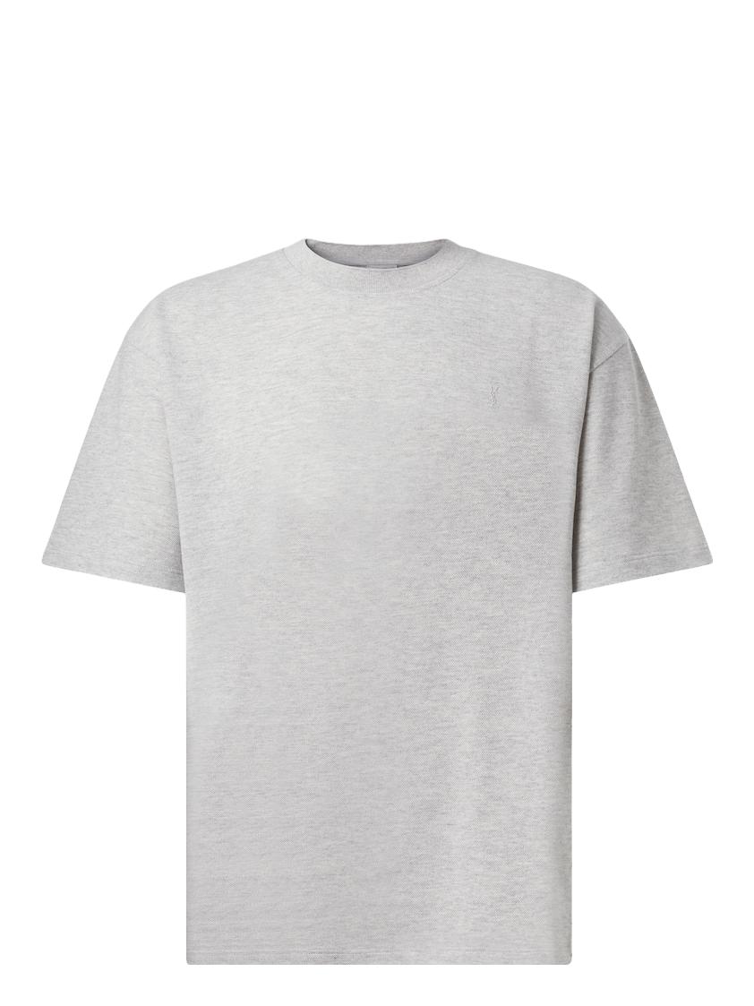 SAINT LAURENT cassandre cotton-blend t-shirt