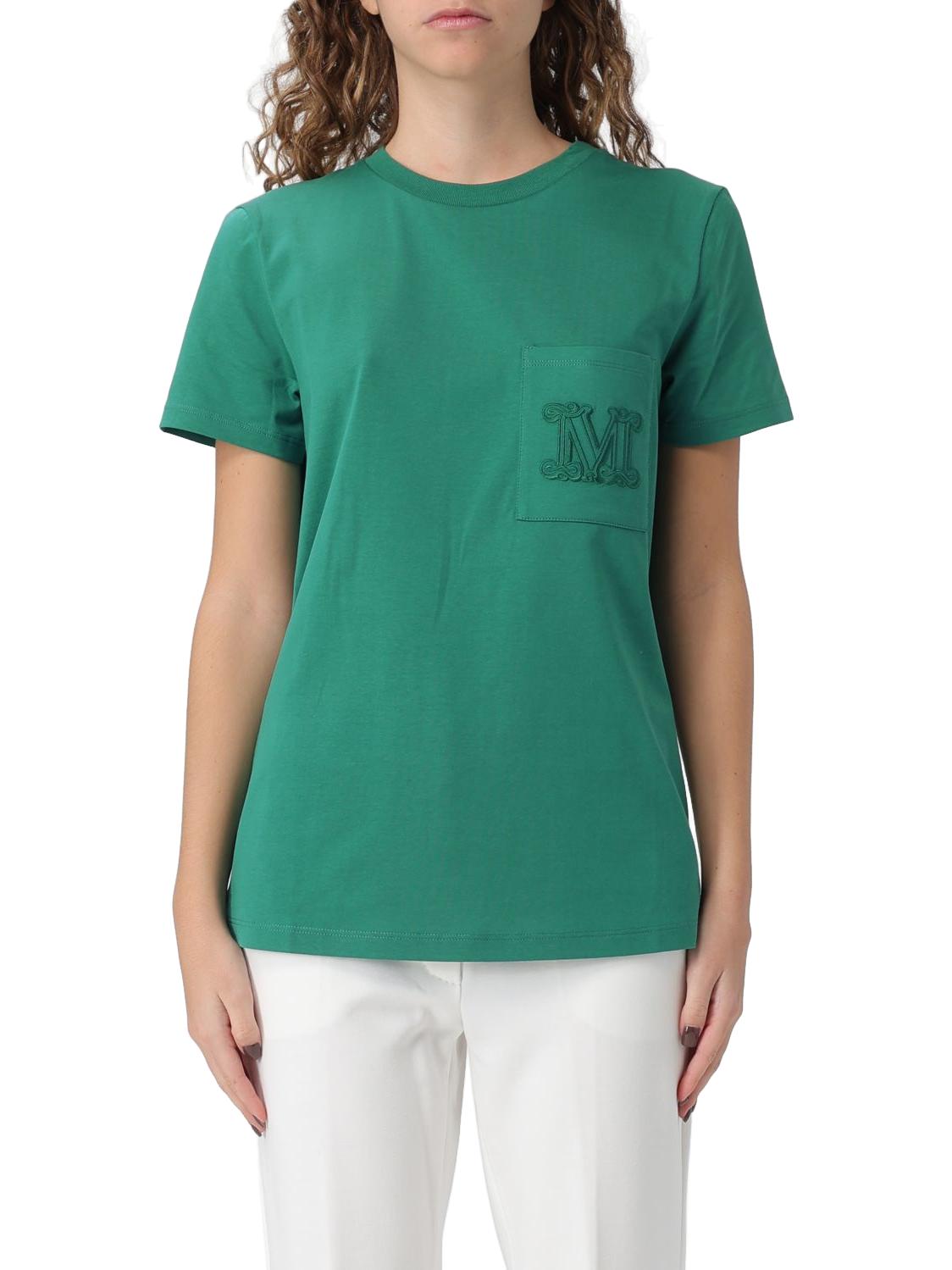 MAX MARA Max Mara Embroidered Pocket T-Shirt
