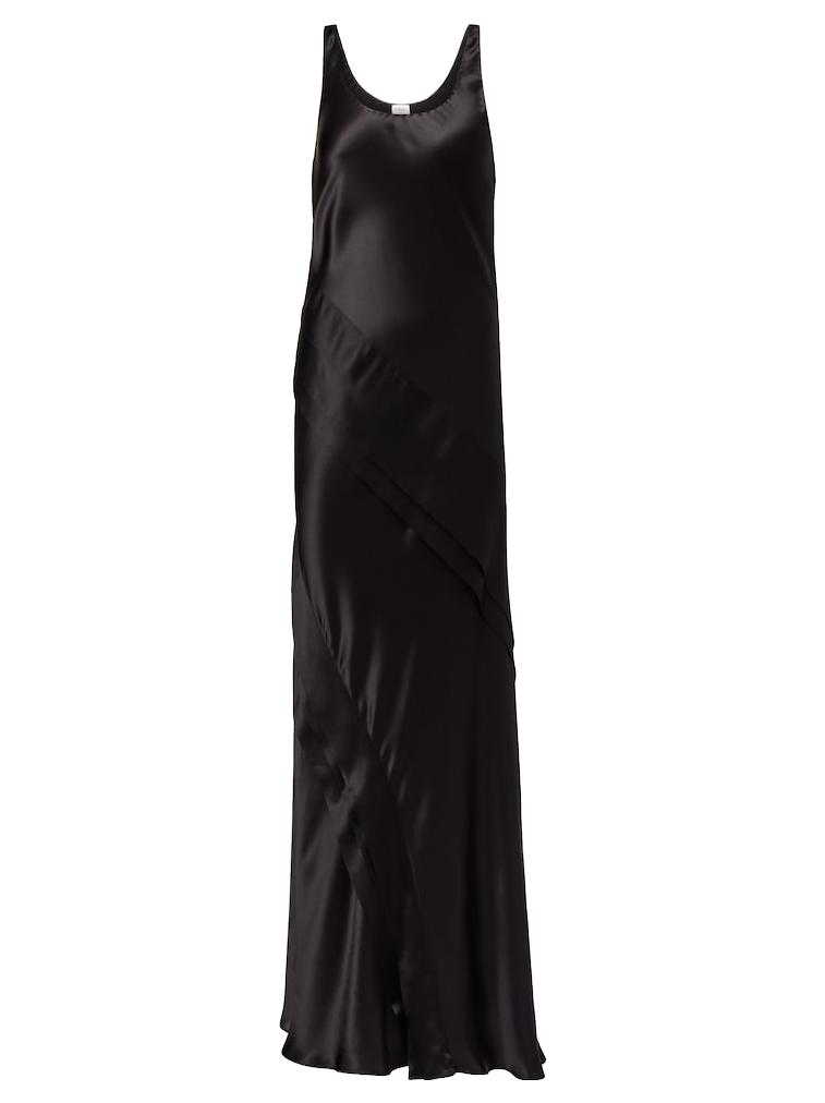 SAINT LAURENT Debbie 85 Patent Leather Platform Sandals