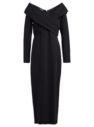 EMPORIO ARMANI Viscose Blend Maxi Dress