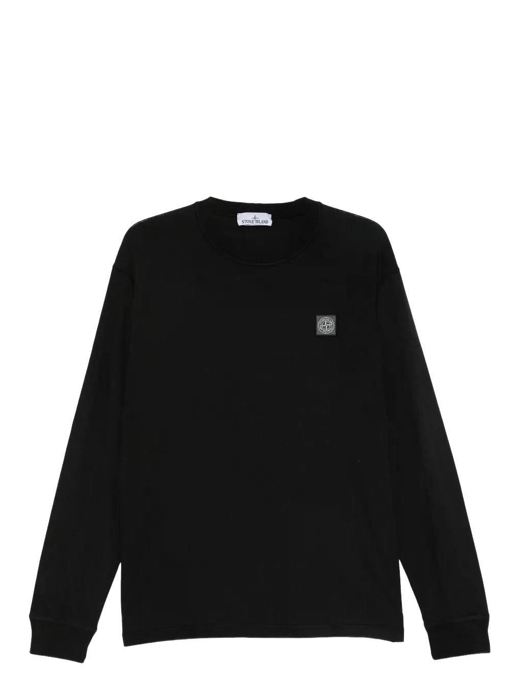 STONE ISLAND compass-patch long-sleeve t-shirt
