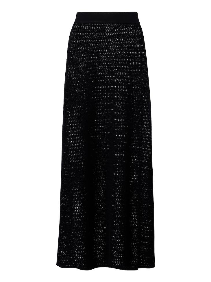 VICTORIA BECKHAM Victoria Beckham Pointelle Midi Skirt